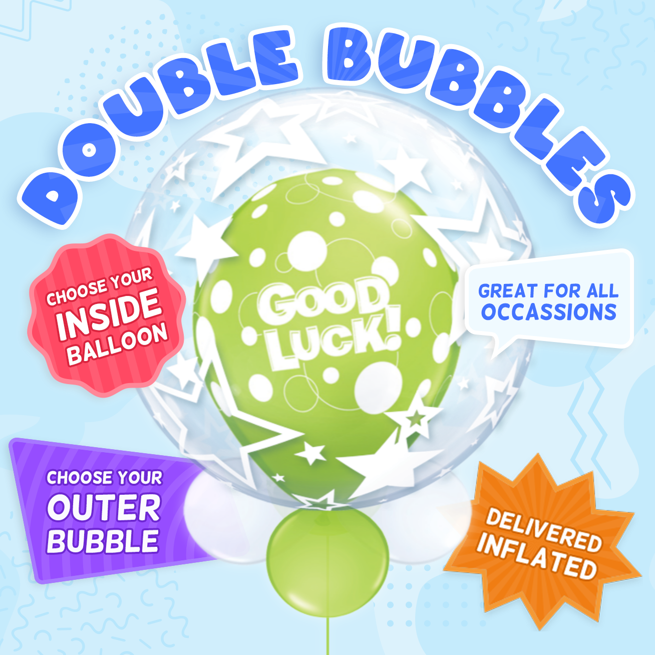 Good Luck Balloons - Helium Balloon Gift Delivery UK